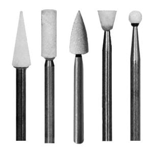 White Stone Polishing Burs - The Sculpting Studio
